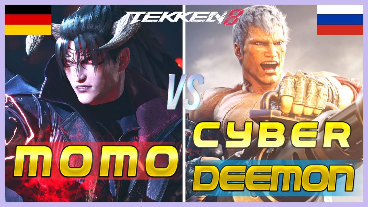 Tekken 8 CyberDemon (Bryan) Vs Momo (Devil Jin) Ranked Matches - YouTube