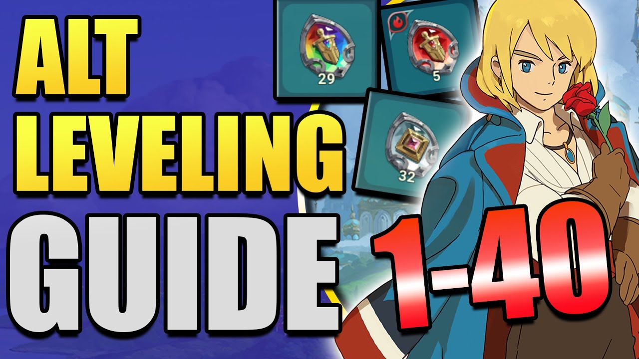Leveling Alts is a HUGE DEAL! Ni No Kuni: Cross Worlds Alt Leveling and Reward Guide (NNK:CW ...