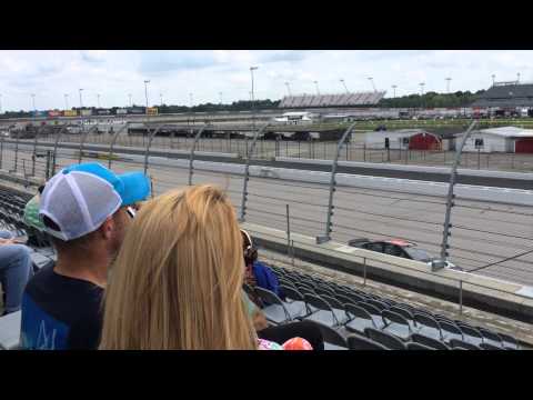 June 10, 2015 NASCAR practice at Darlington Video 2
