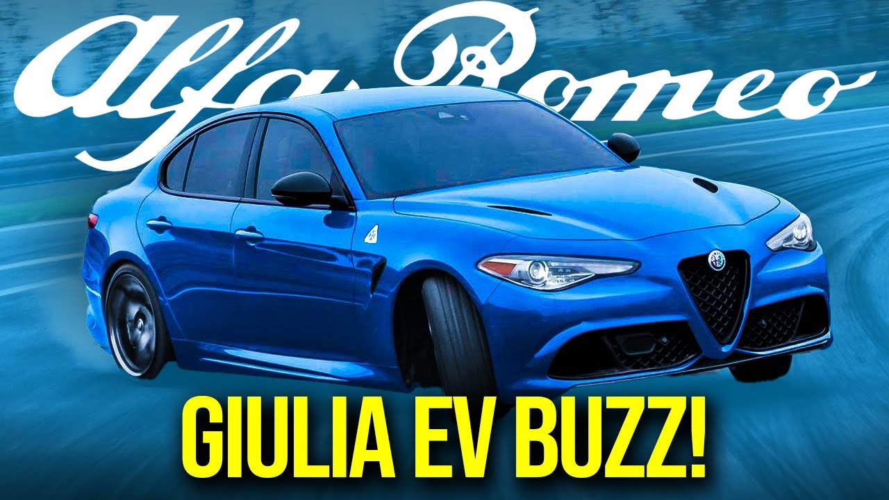 2025 Alfa Romeo Giulia EV FIRST Look + New Details Emerge! - YouTube