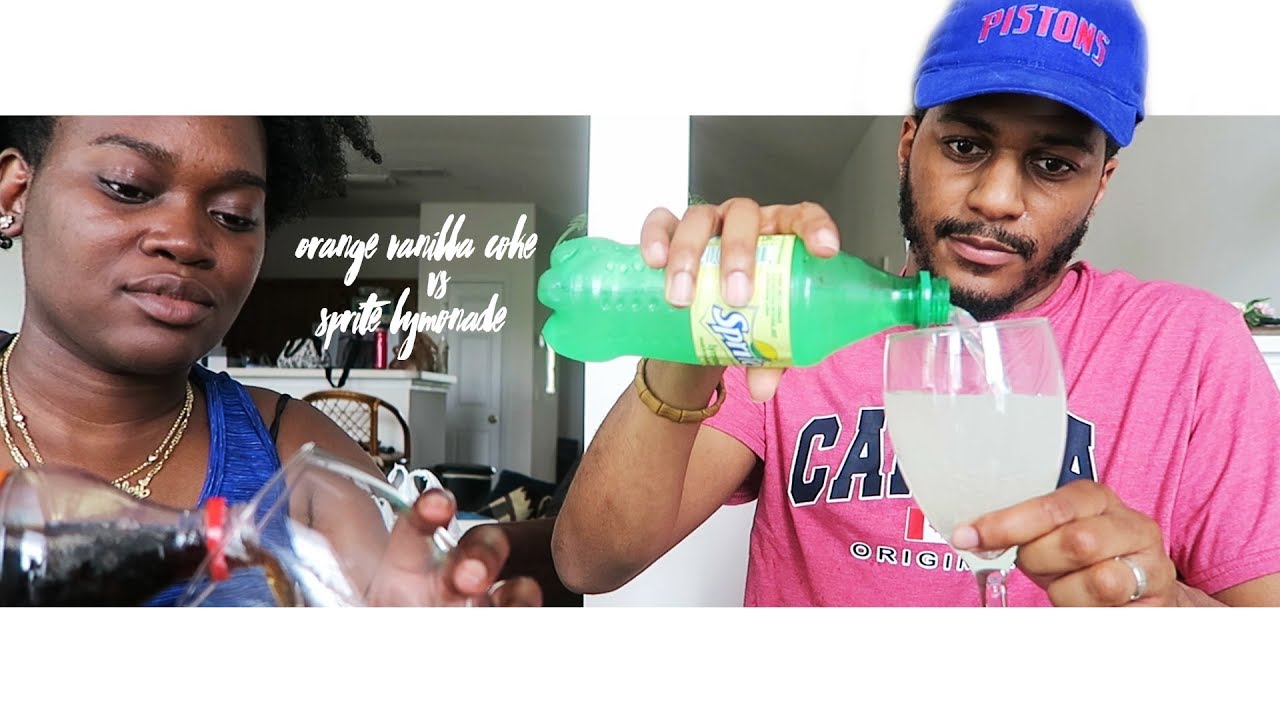 Orange Vanilla Coke vs Sprite Lymonade | MakeItPlainVlog - YouTube