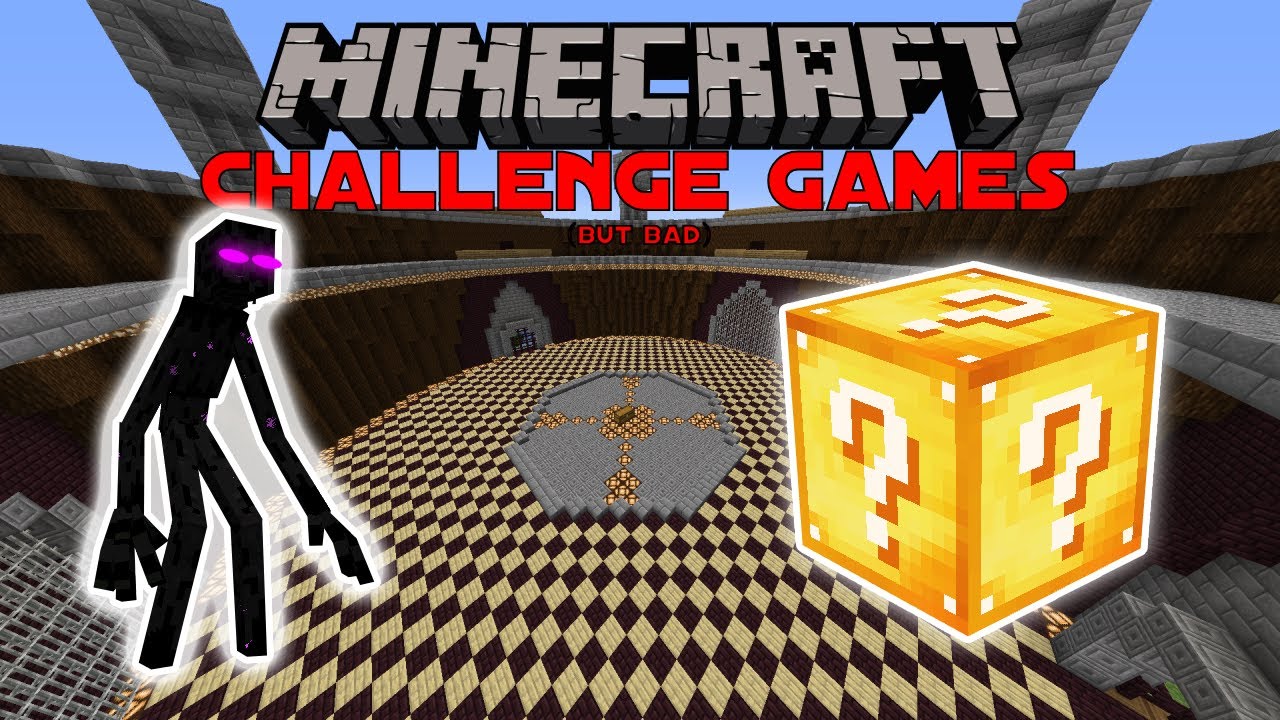 Minecraft: Challenge Games But Bad - Lucky Block Mod - Vs Mutant ...