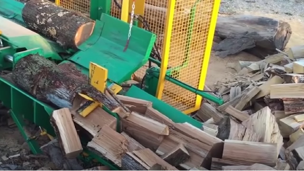 Amazing Homemade Invention, Modern Homemade Firewood Processing Wood ...