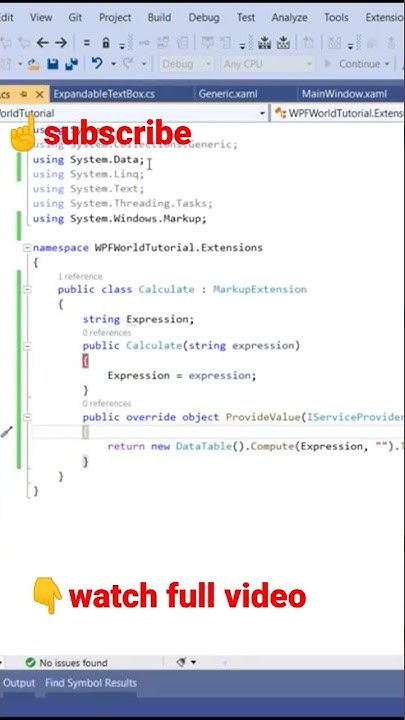 Basic Calculation from xaml in WPF #csharp #shorts #short #ytshorts #tutorial - YouTube