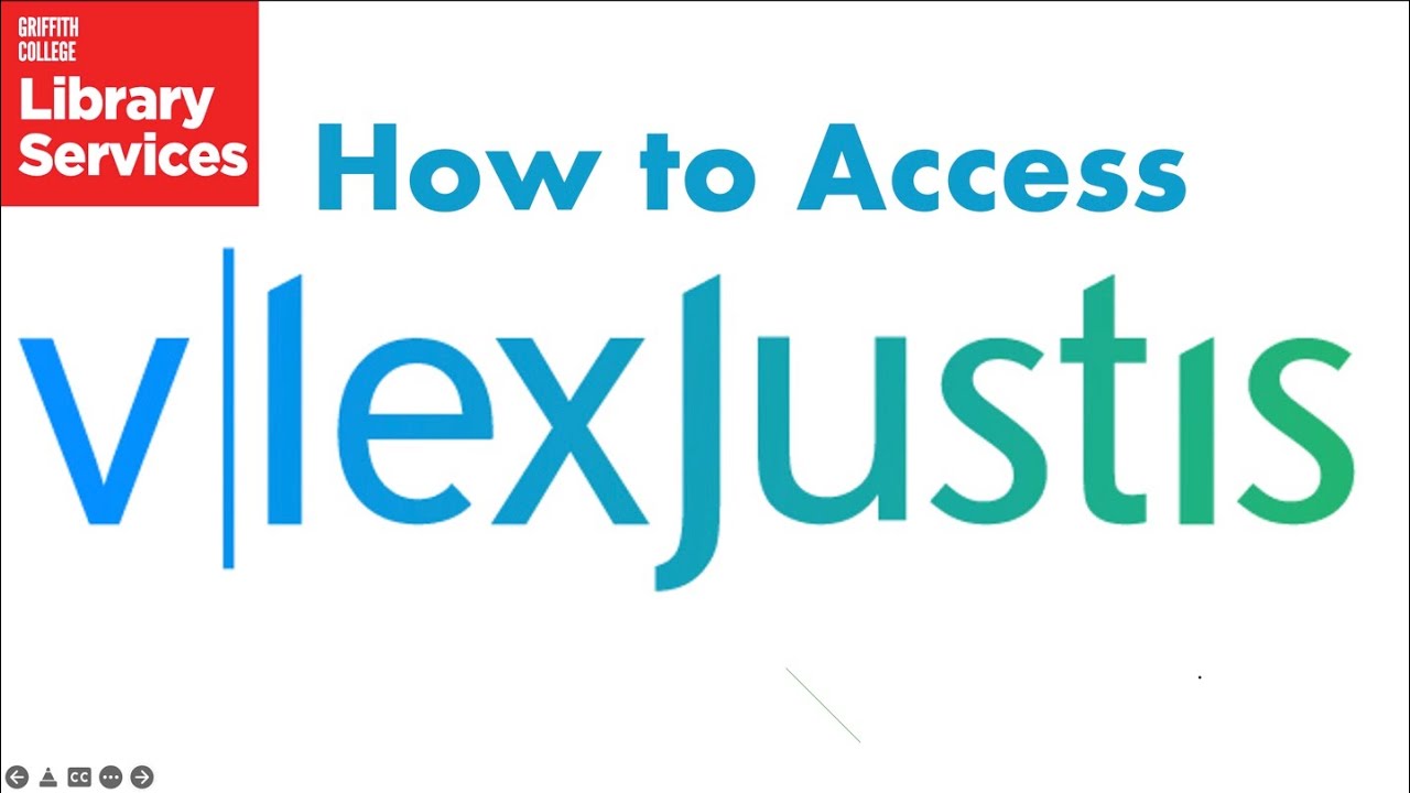 Accessing vLex Justis legal databases - YouTube