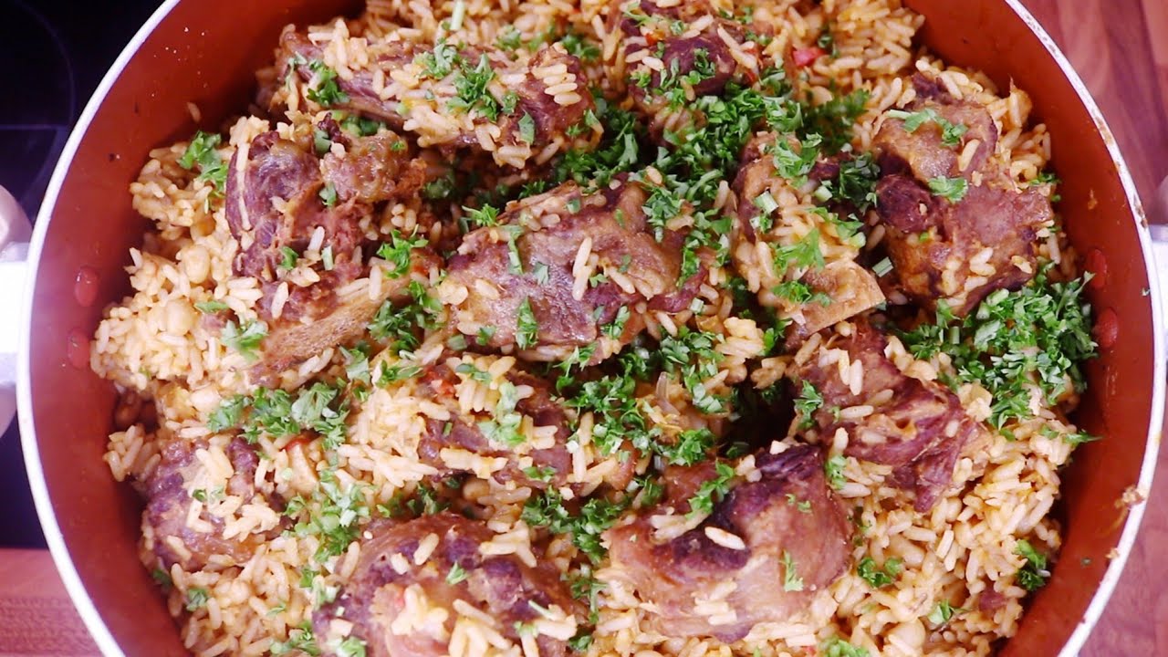 Delicious Oxtail Cooked With Rice And Beans - Yummy Juicy Oxtail Recipe ...