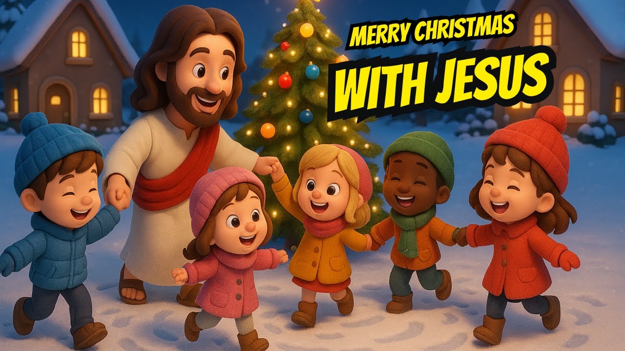 Merry Christmas with Jesus | 3D Christian Kids Song & Animation for ...
