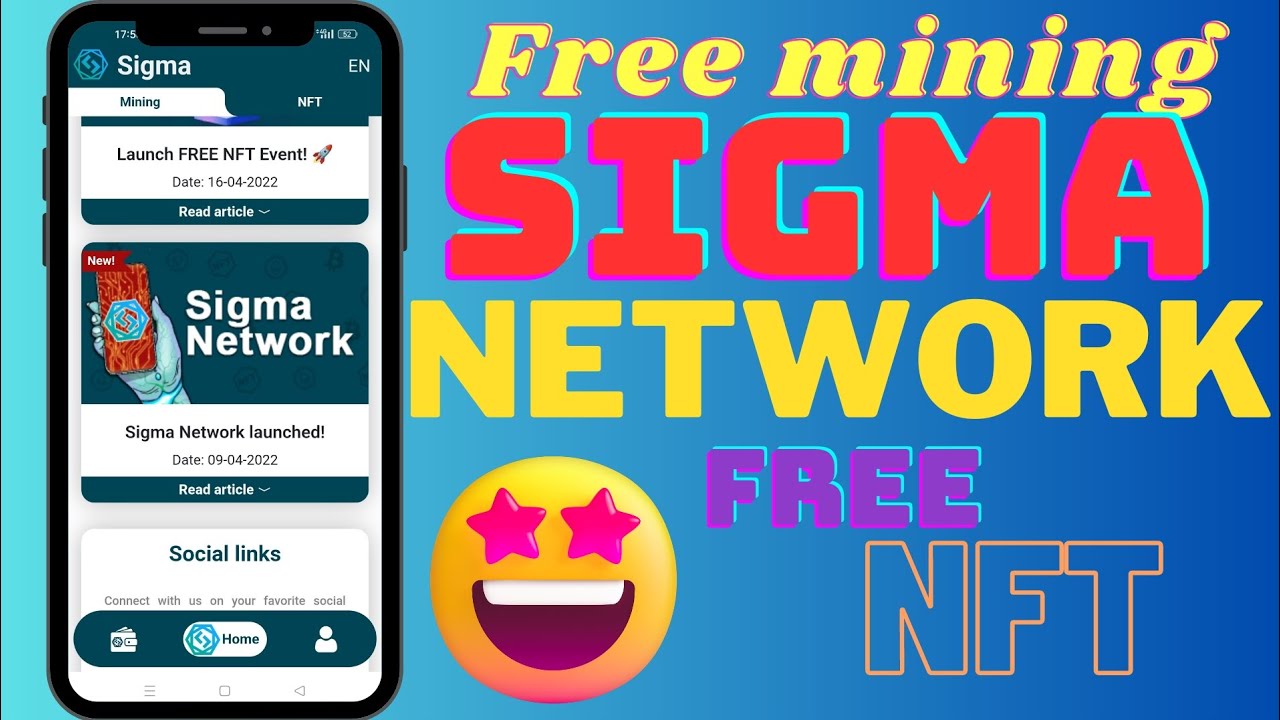 sigma network free nft give away - YouTube