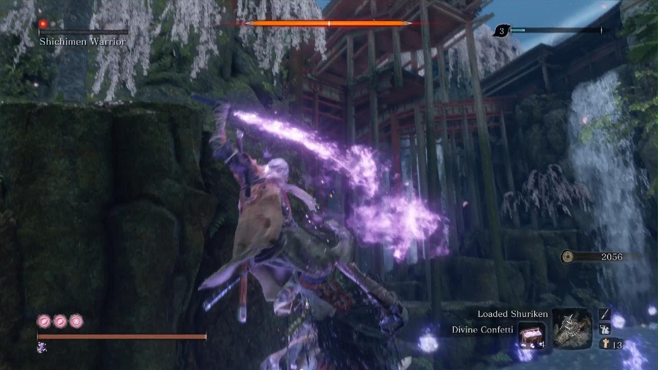 Sekiro: Shichimen warrior, perfect control ! - YouTube