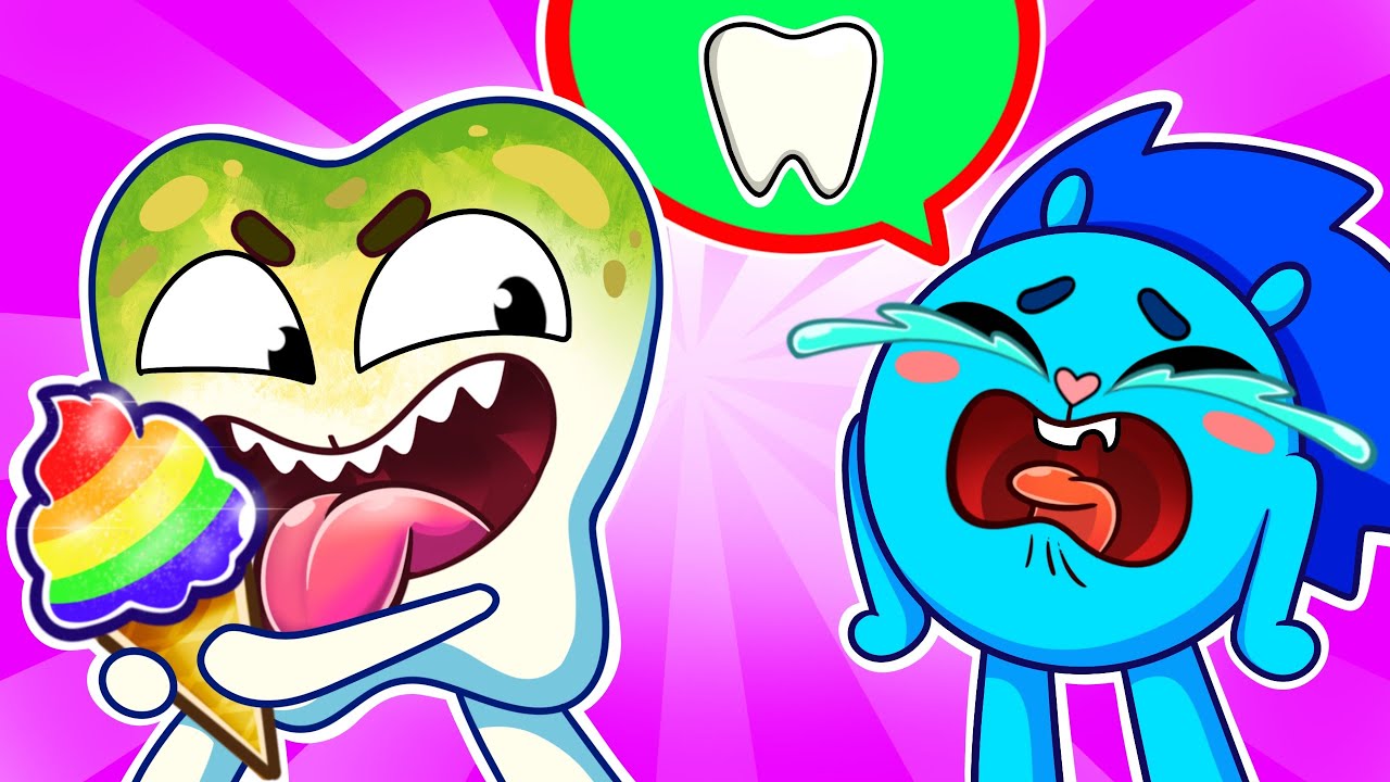My Tooth is Gone 🦷 I Lost My Tooth 😱 +More Funny Cartoons About Teeth ...