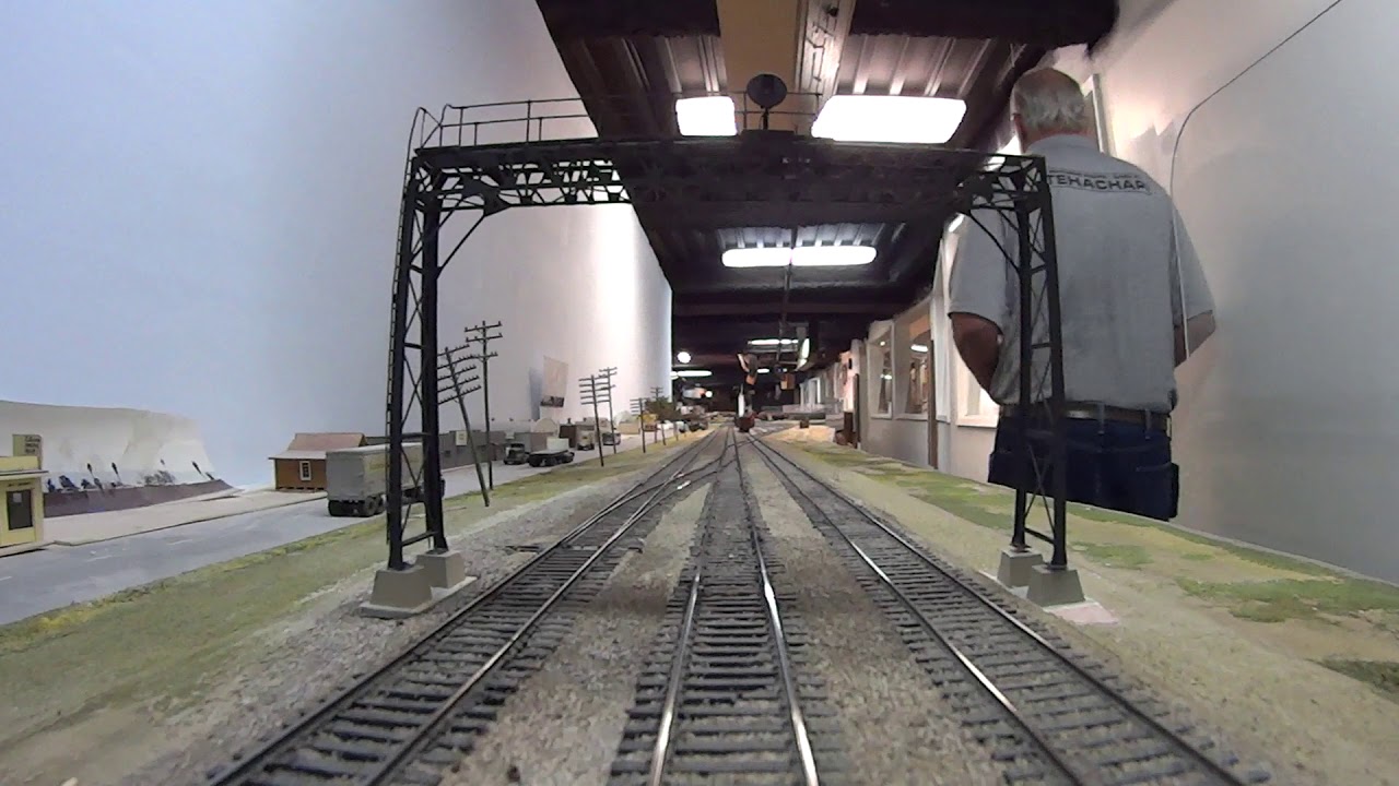 'Cab ride' at the La Mesa Model Railroad Club / LMMRRC - Part 2 - YouTube