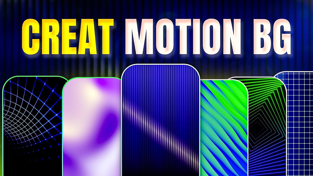 Create Stunning Motion Backgrounds in After Effects | Step-by-Step ...