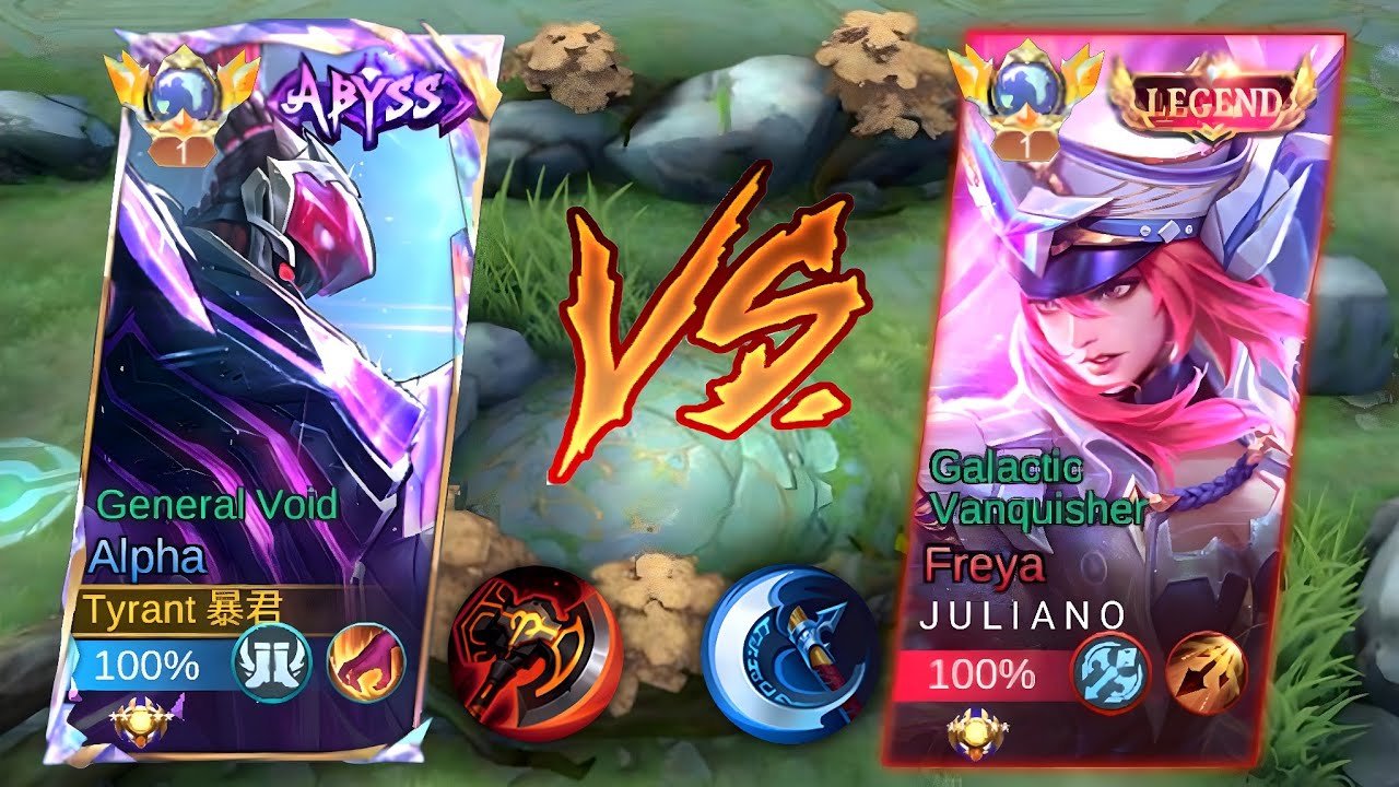 I MET NEW LEGEND SKIN GALACTIC VANQUISHER FREYA IN RANKED GAME!!🔥 - YouTube