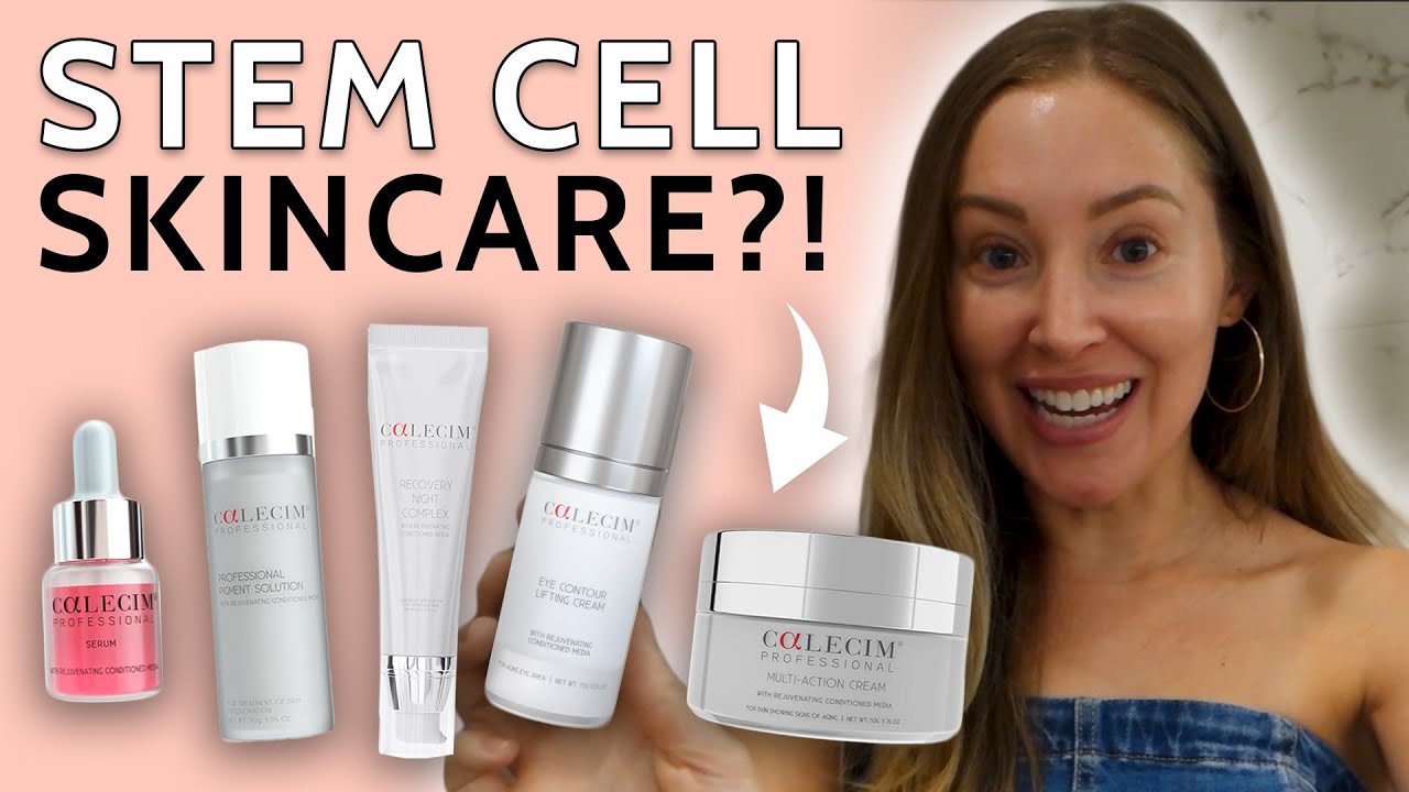 Stem Cell Skincare for Antiaging?! | Calecim Professional Review - YouTube