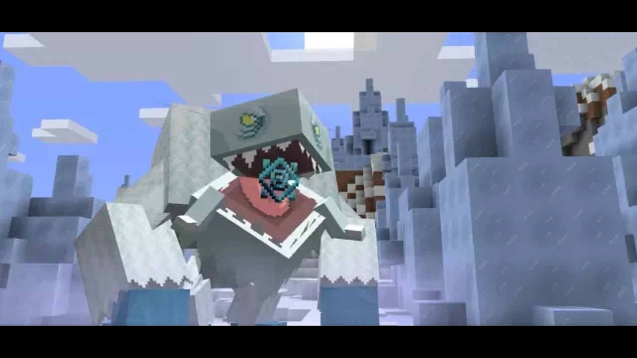 Frostmaw Addon MCPE Showcase new addon - YouTube