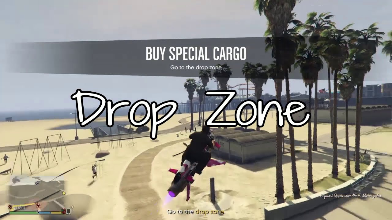 GTA V Online - Special Cargo Mission (Drop Zone) - YouTube