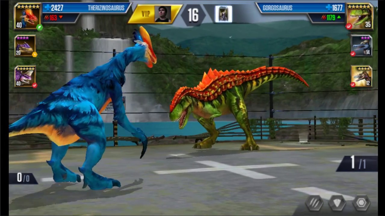 Jurassic World: The Game - Player Duel Battle 794 - Dimetrodon Level 40 ...