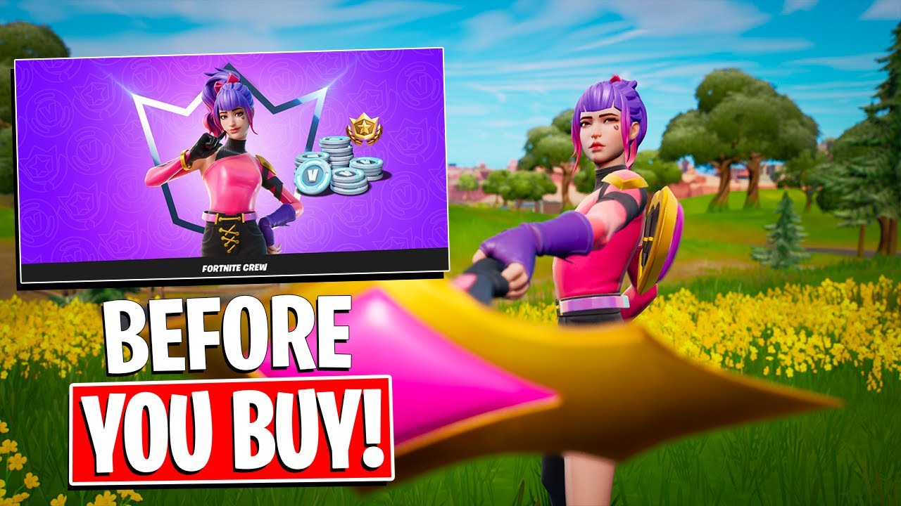 FORTNITE CREW Pack "Tracy Trouble" MARCH 2022! Before You Buy - YouTube