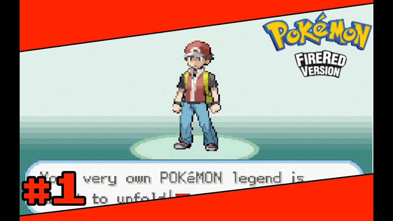 Lets Play Pokemon Fire Red: New Beginning: Ep1 - YouTube