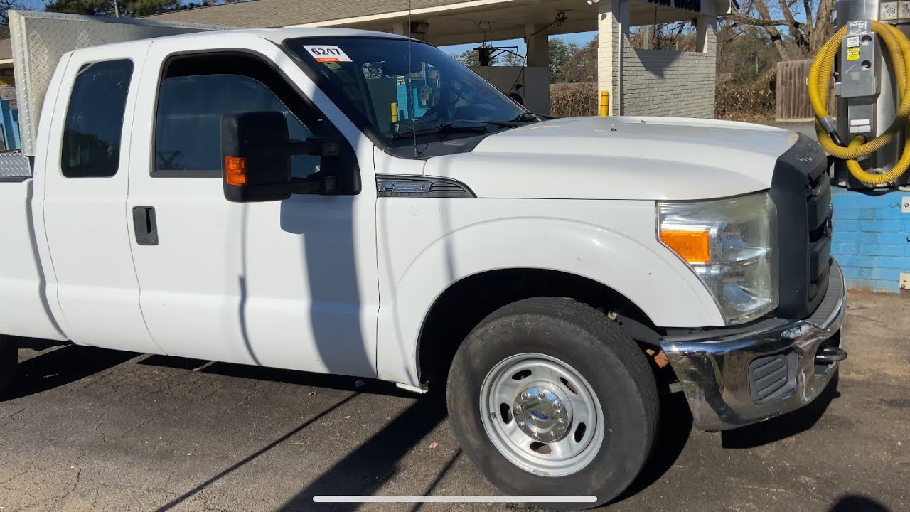 Ford F250 Cleaning Interior - YouTube