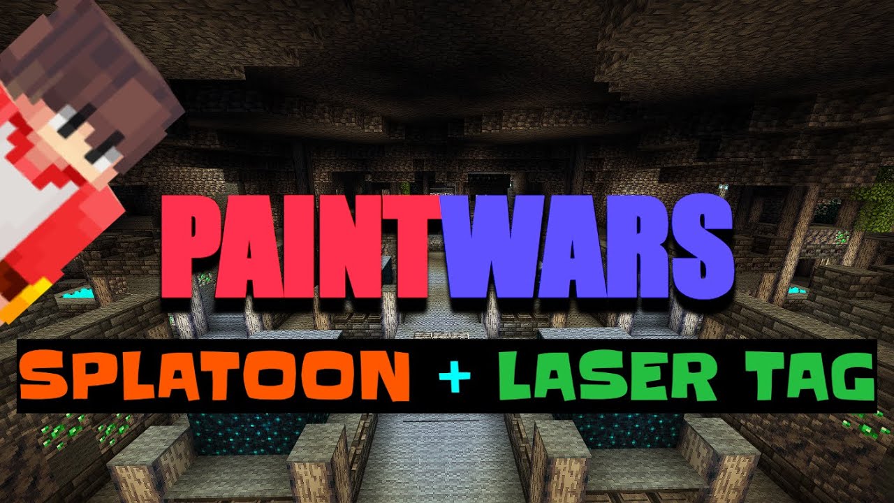 Paintwars - Minigame Trailer (Splatoon + Laser Tag) - YouTube