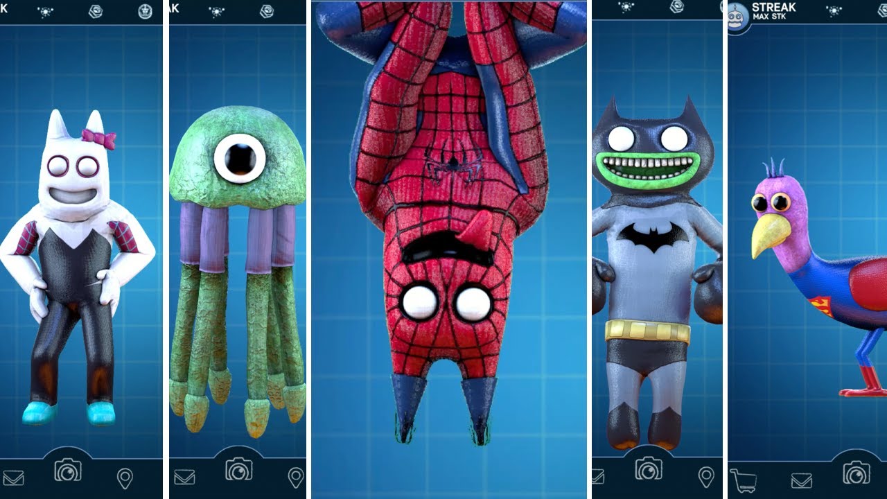 FNAF AR: Garten of Banban Super Heroes Chapter 4 Workshop Animations ...