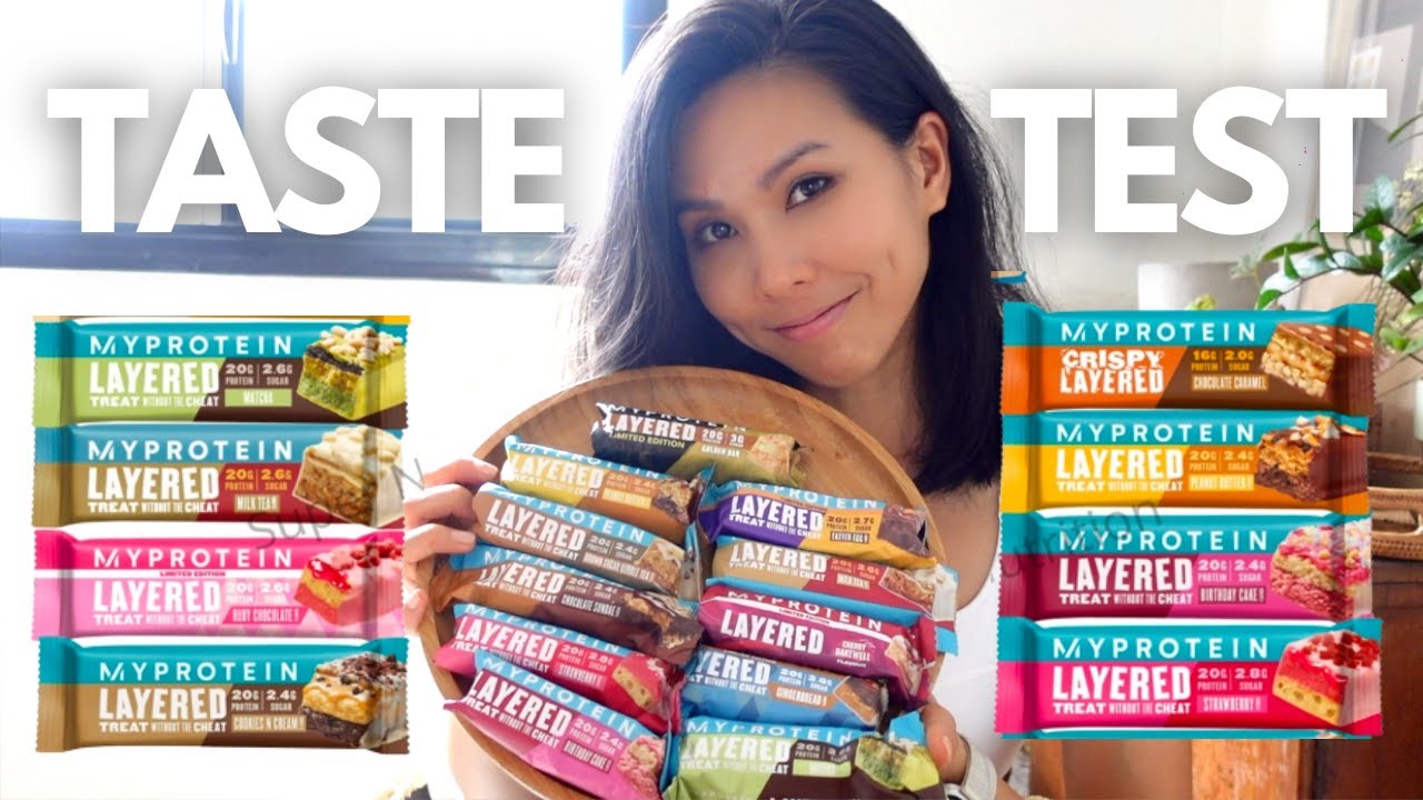 Myprotein bar taste test - YouTube