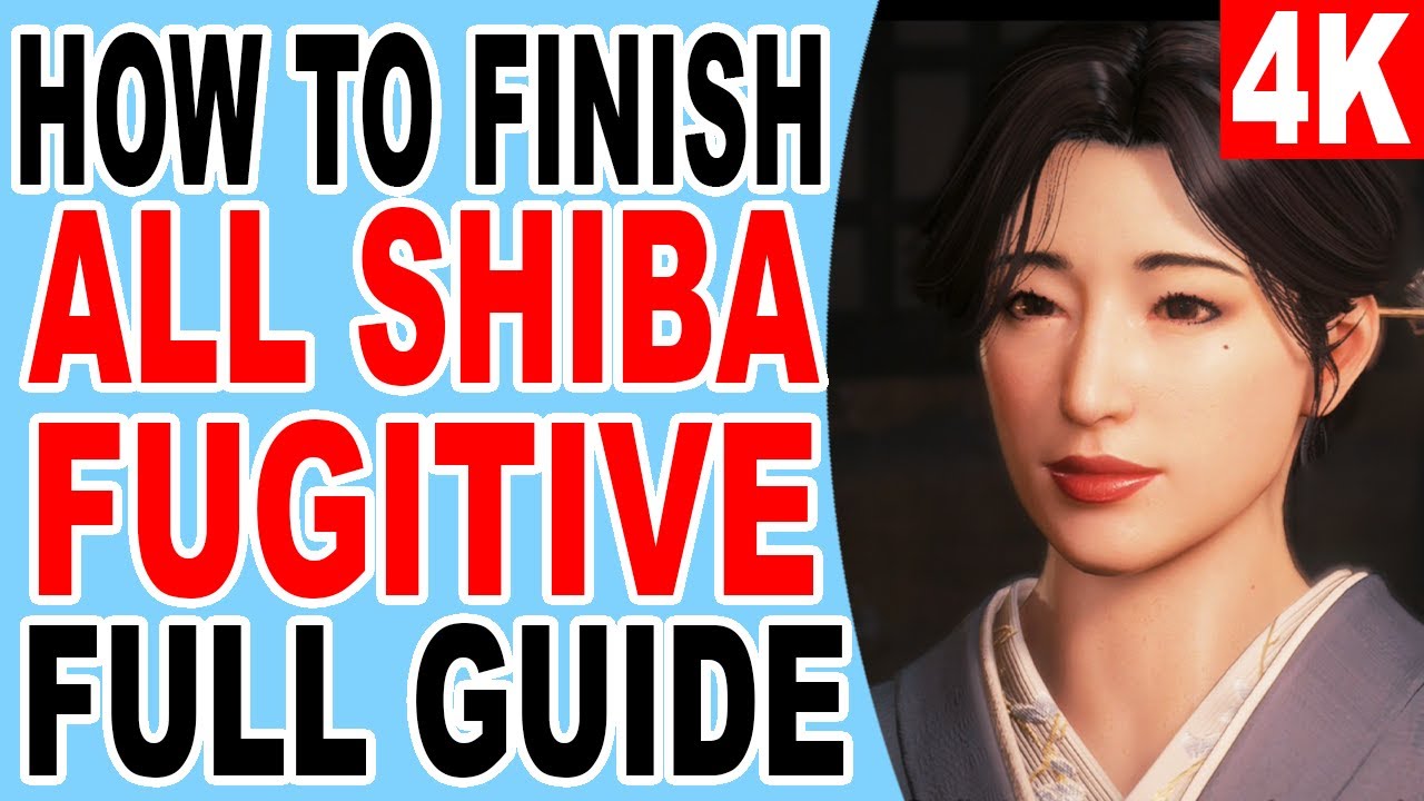 How to Finish All Shiba Fugitive - Gunbei Ito, Goro Kurosawa, Sijiro ...
