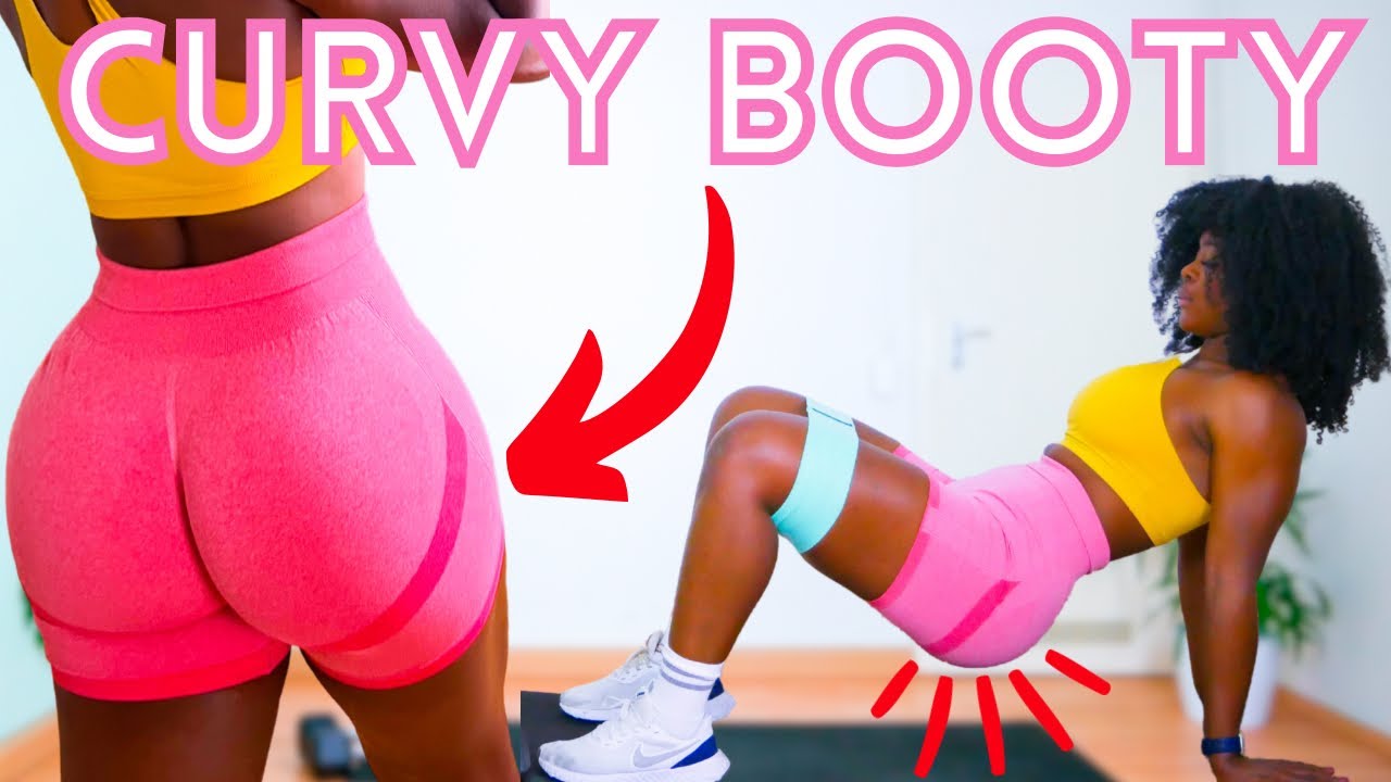 Do This To Get A Curvy Booty At Home No Equipment No Squat No