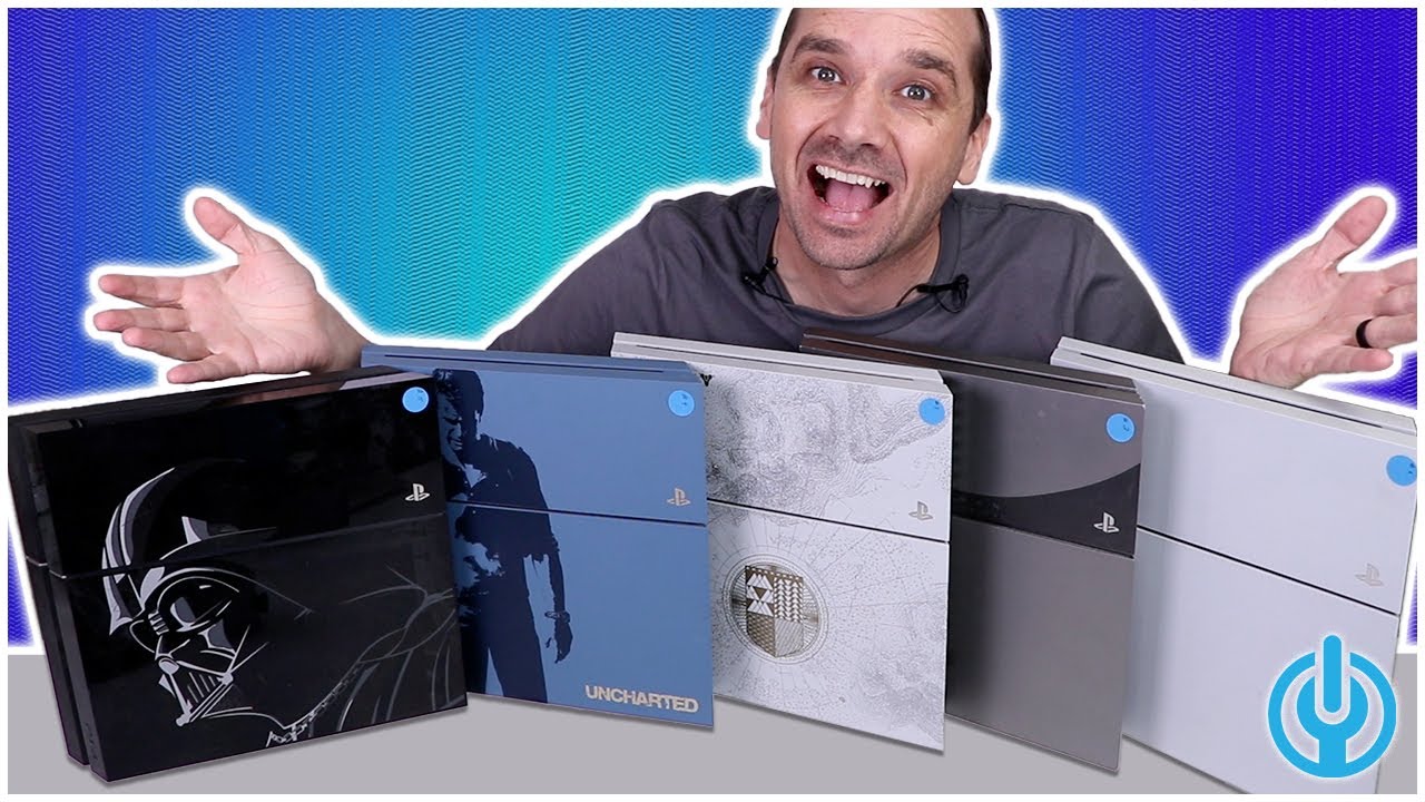 5 BROKEN Special Edition PS4's - Repairs & Shell Swaps - YouTube