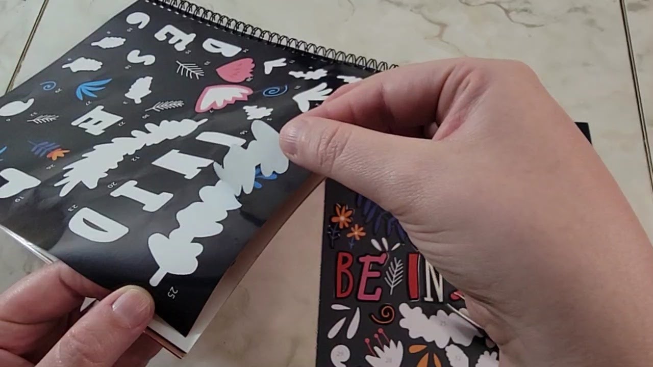 ASMR ~ Stickers, Thick Paper Sounds with Whispers - YouTube