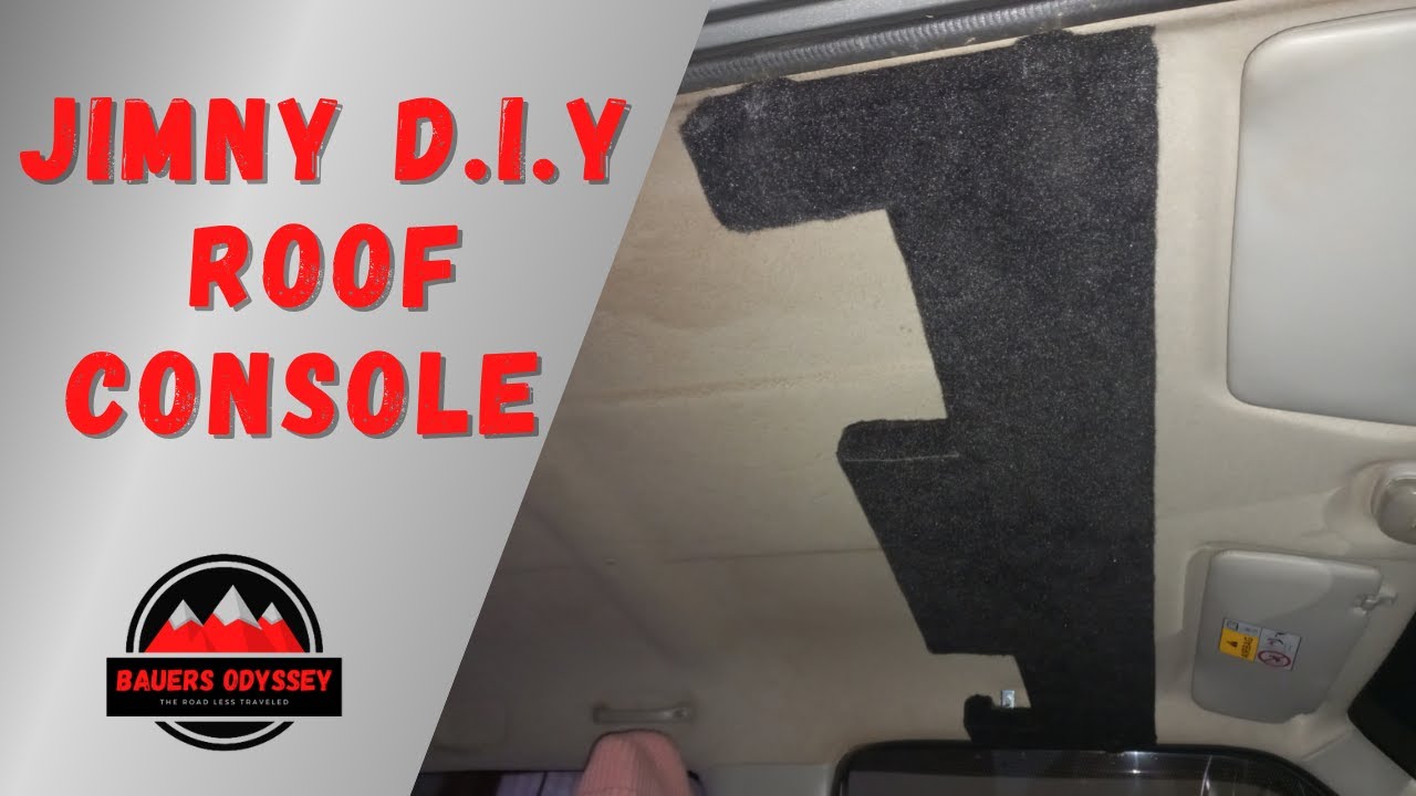 Suzuki Jimny Mods| D.I.Y Roof Console - YouTube