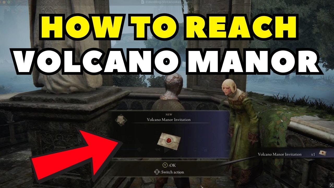 How to Get to Volcano Manor in Elden Ring I A Step-by-Step Guide - YouTube