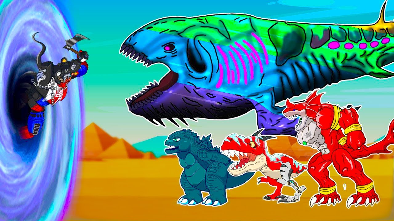 Godzilla Evolves and Kong VS Bloop Evolves and Deathrock Freddy ...