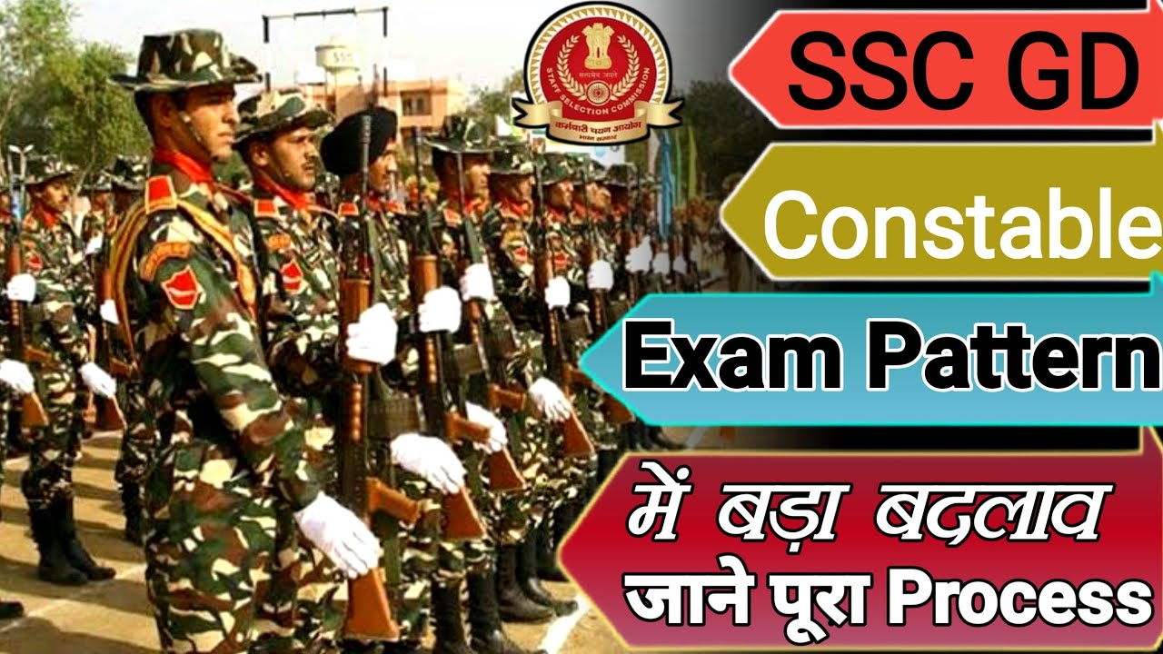 ssc gd new vacancy 2022-23 |exam pattern , SSC GD syllabus | SSC GD ...