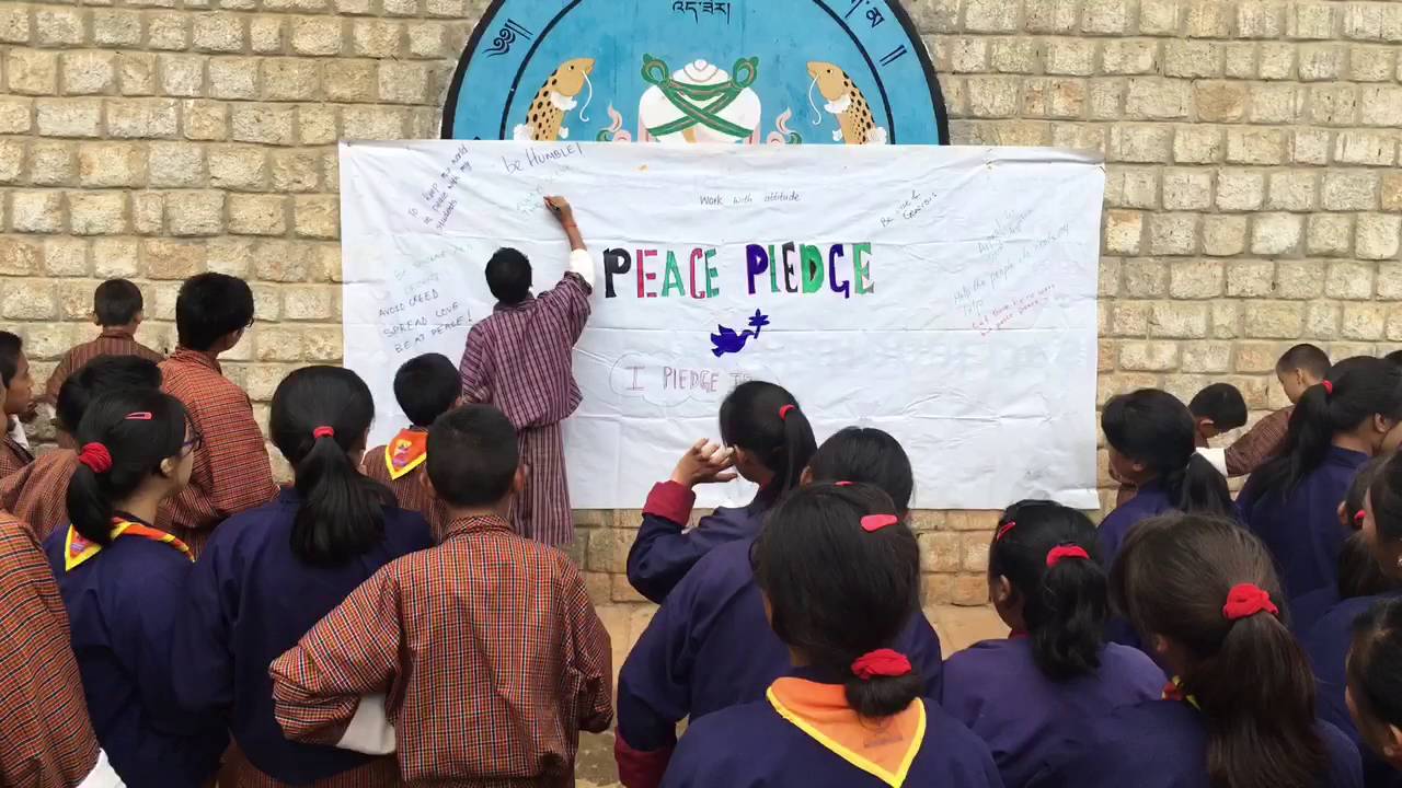 International Peace Day 2016 : Peace Pledge - YouTube