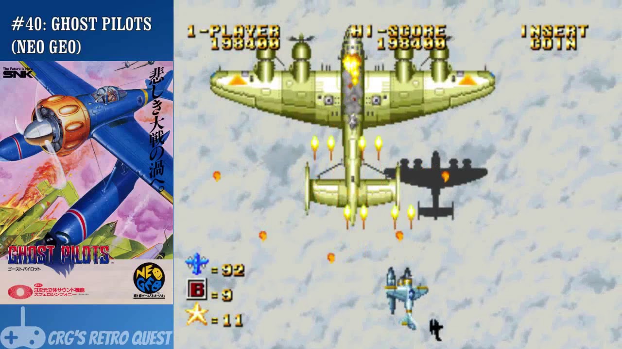 CRG'S RETRO QUEST: Ghost Pilots (Arcade/Neo Geo) - Part 1 - YouTube