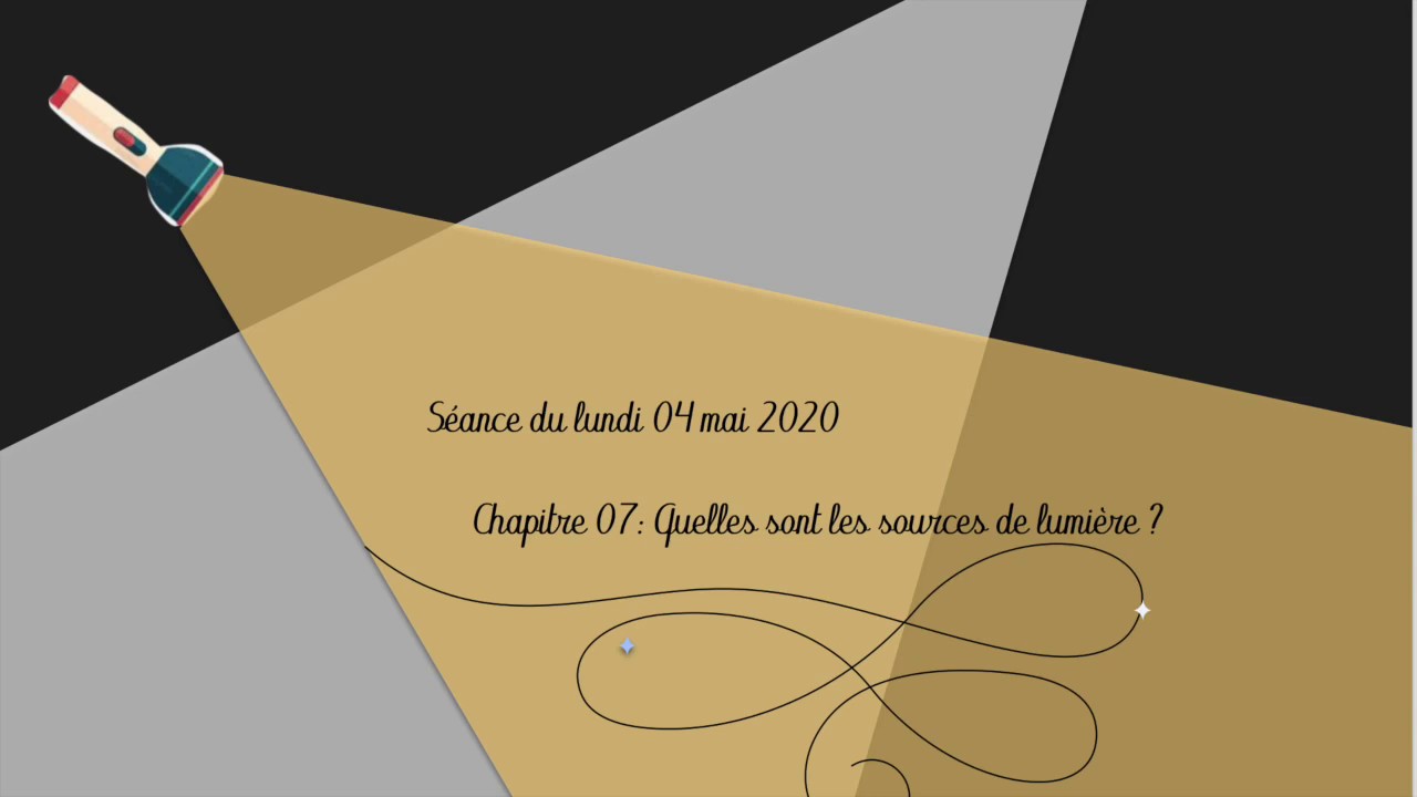 Chapitre 7 Sources de lumière - YouTube