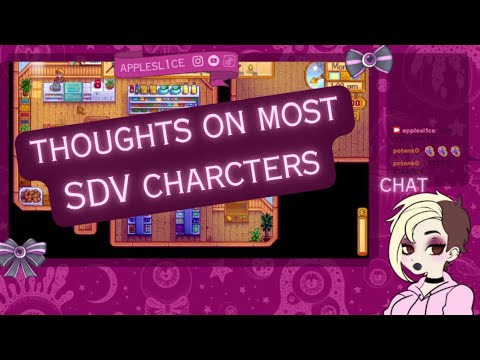 my thoughts on most sdv characters | twitch stream clips - YouTube