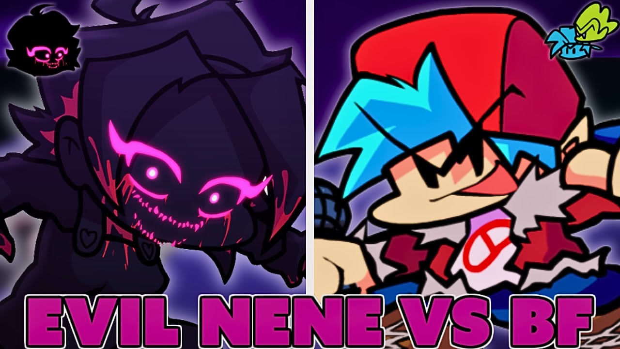 Friday Night Funkin' Mod EVIL Nene vs BF! V2 - YouTube