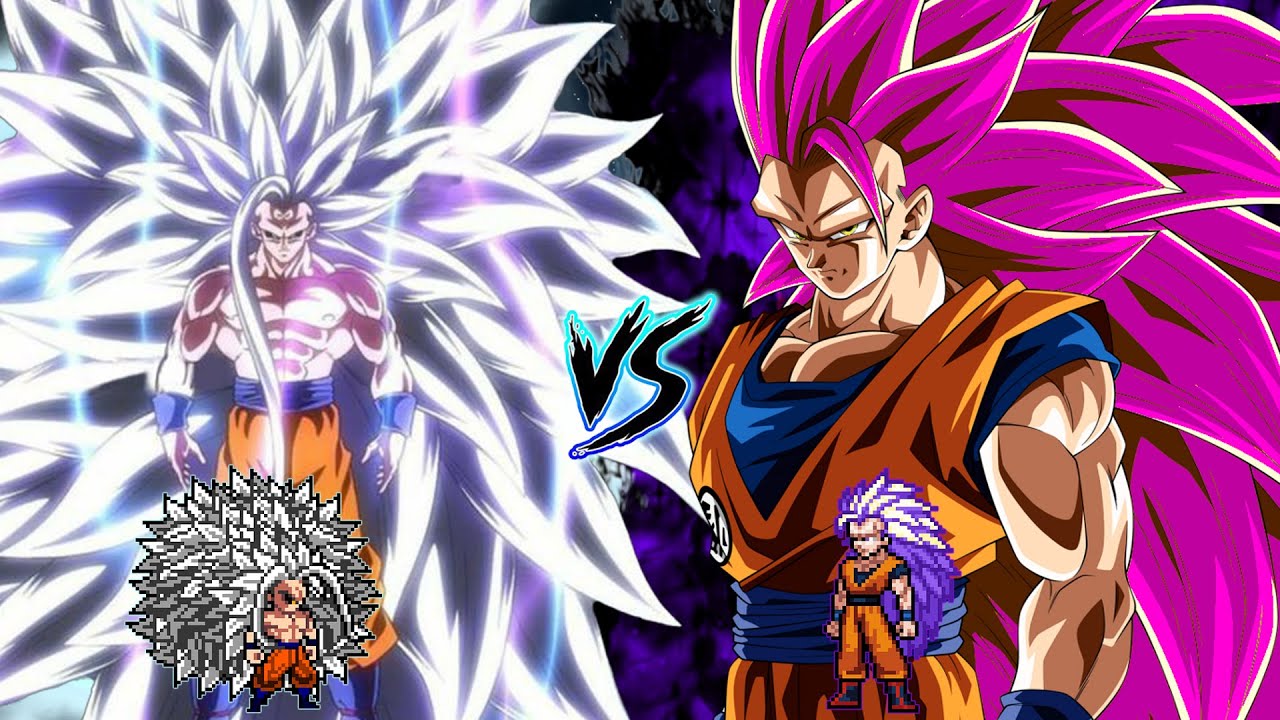 GOKU UI SSJ INFINITY VS GOKU ULTRA EGO SSJ3 - YouTube