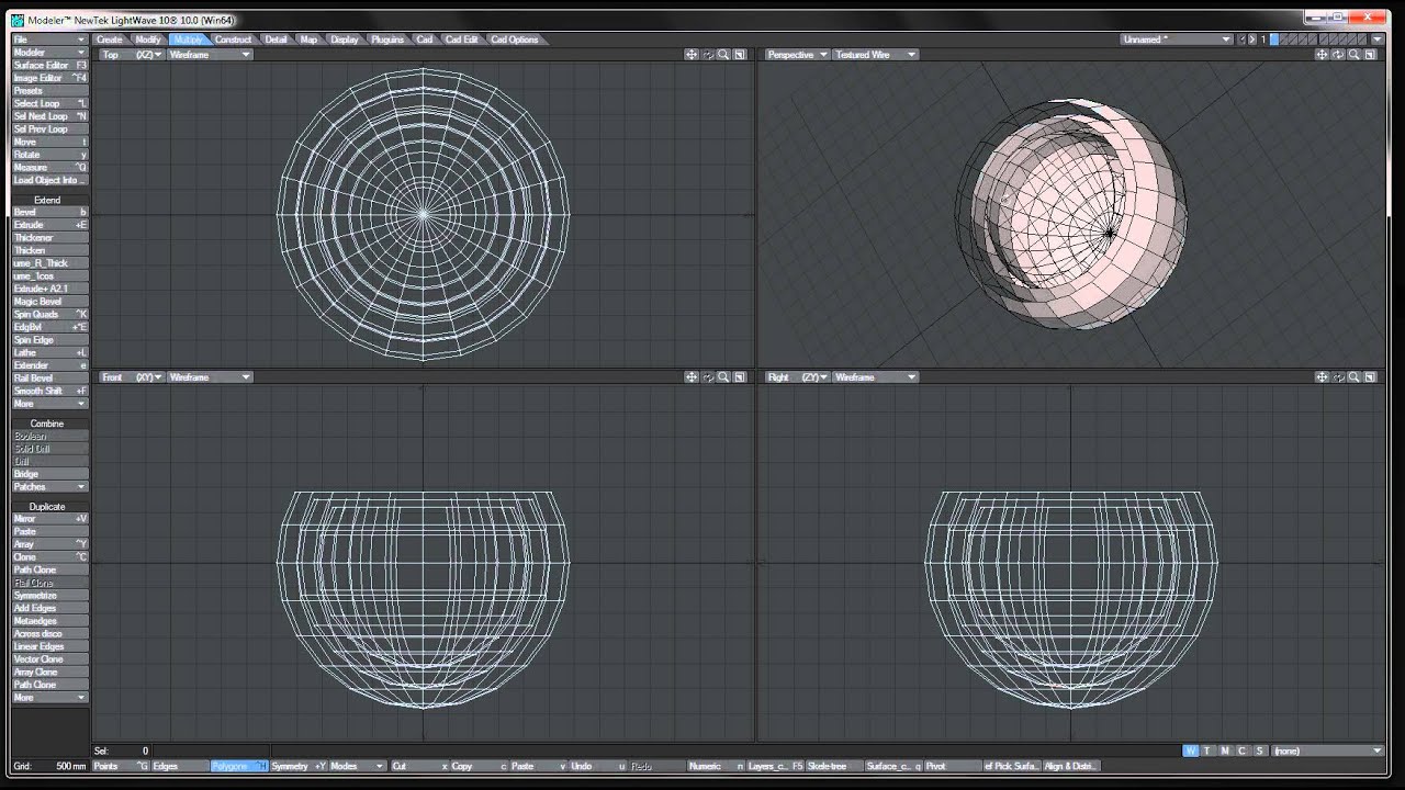 tutorial lightwave plugins thickener thicken - YouTube