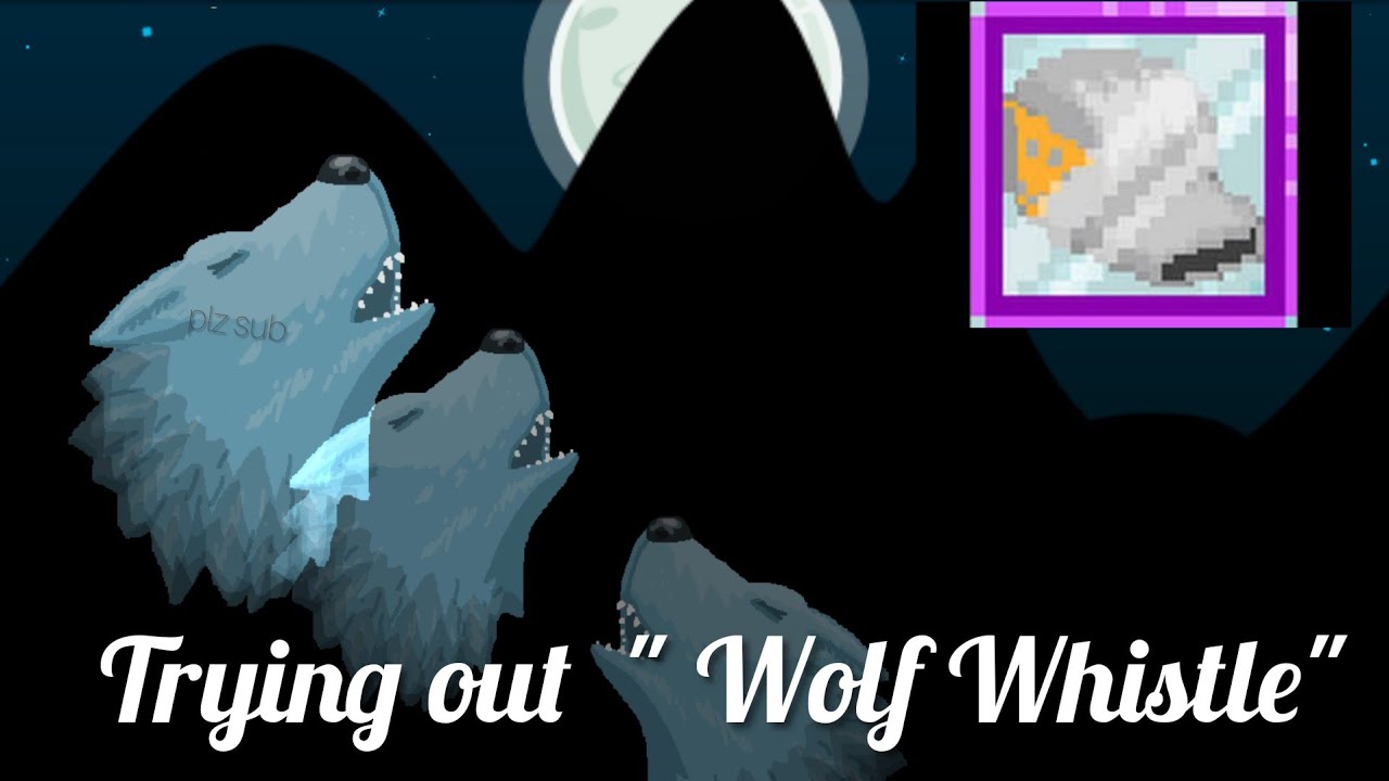 Trying out "Wolf Whistle" - YouTube
