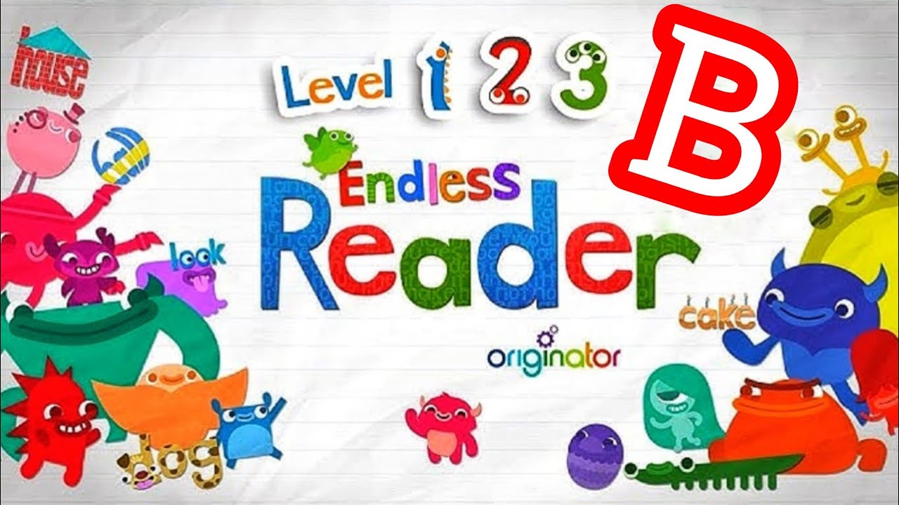 Endless Reader Letter B - Sight Words: Back, Ball, Birthday, Black ...