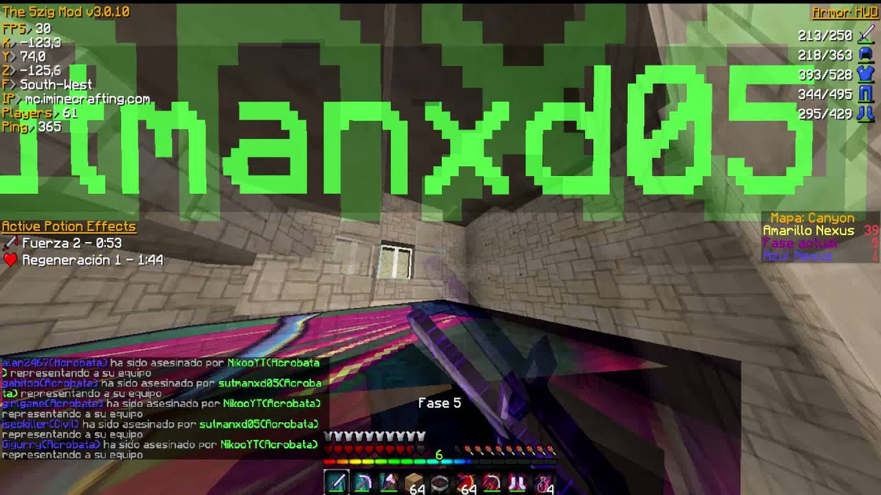 spawnkill con amigos #iminecrafting - YouTube