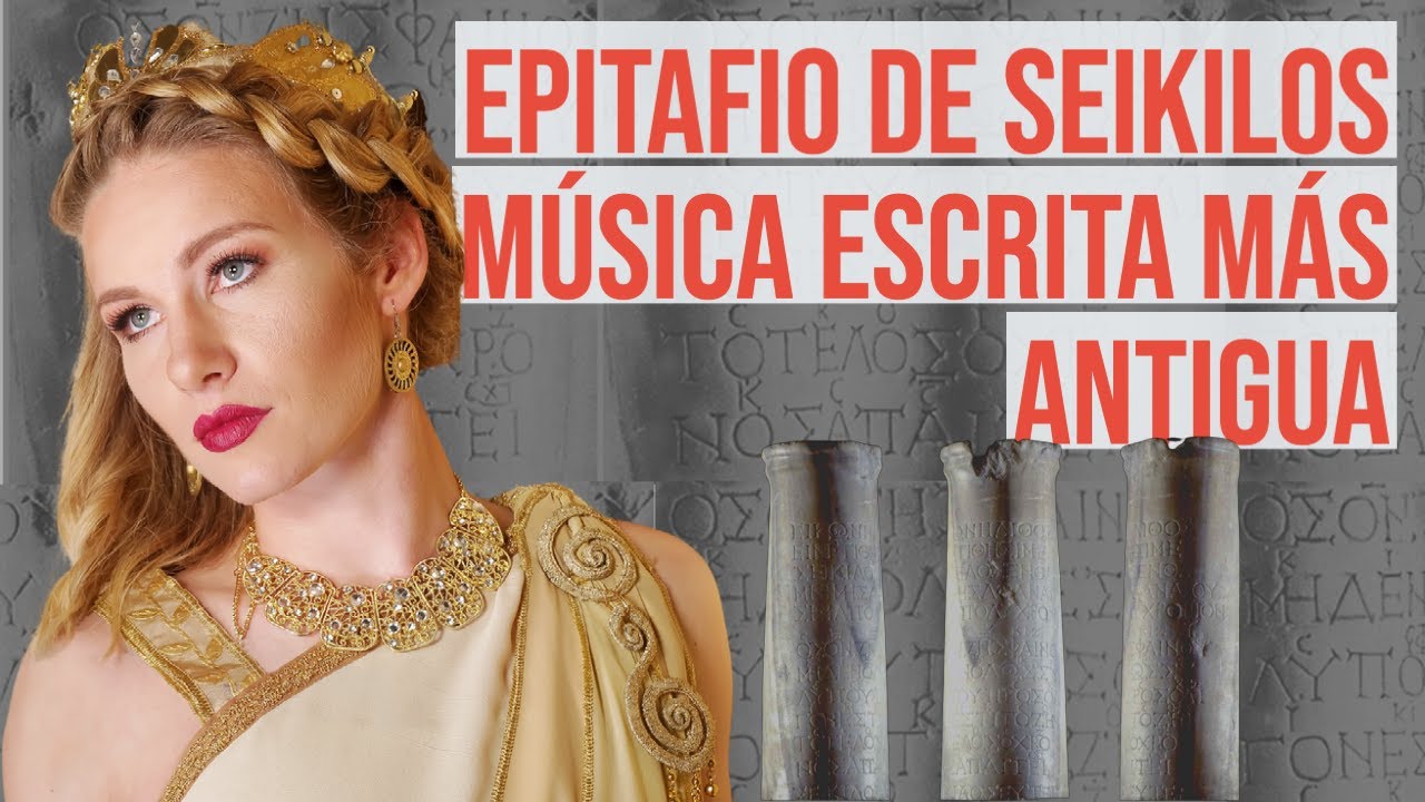 Epitafio de Seikilos con Partitura Interactiva y Letra en Español ...