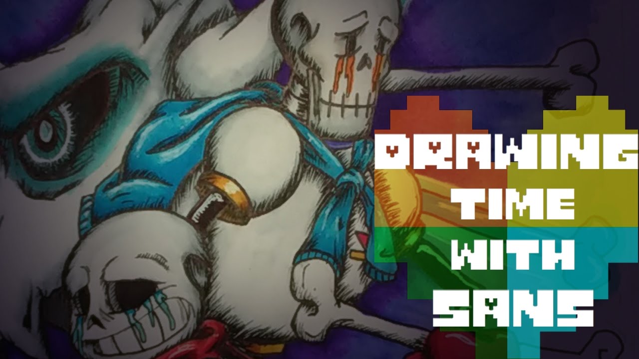 Drawing Time with Sans #1 - "Brothers Til The End" - YouTube