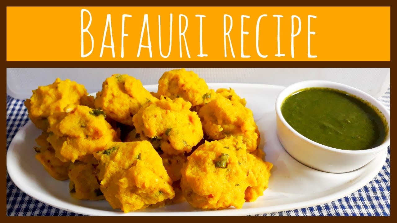 बफ़ौरी || bafauri recipe || unique recipe || snacks recipes - YouTube