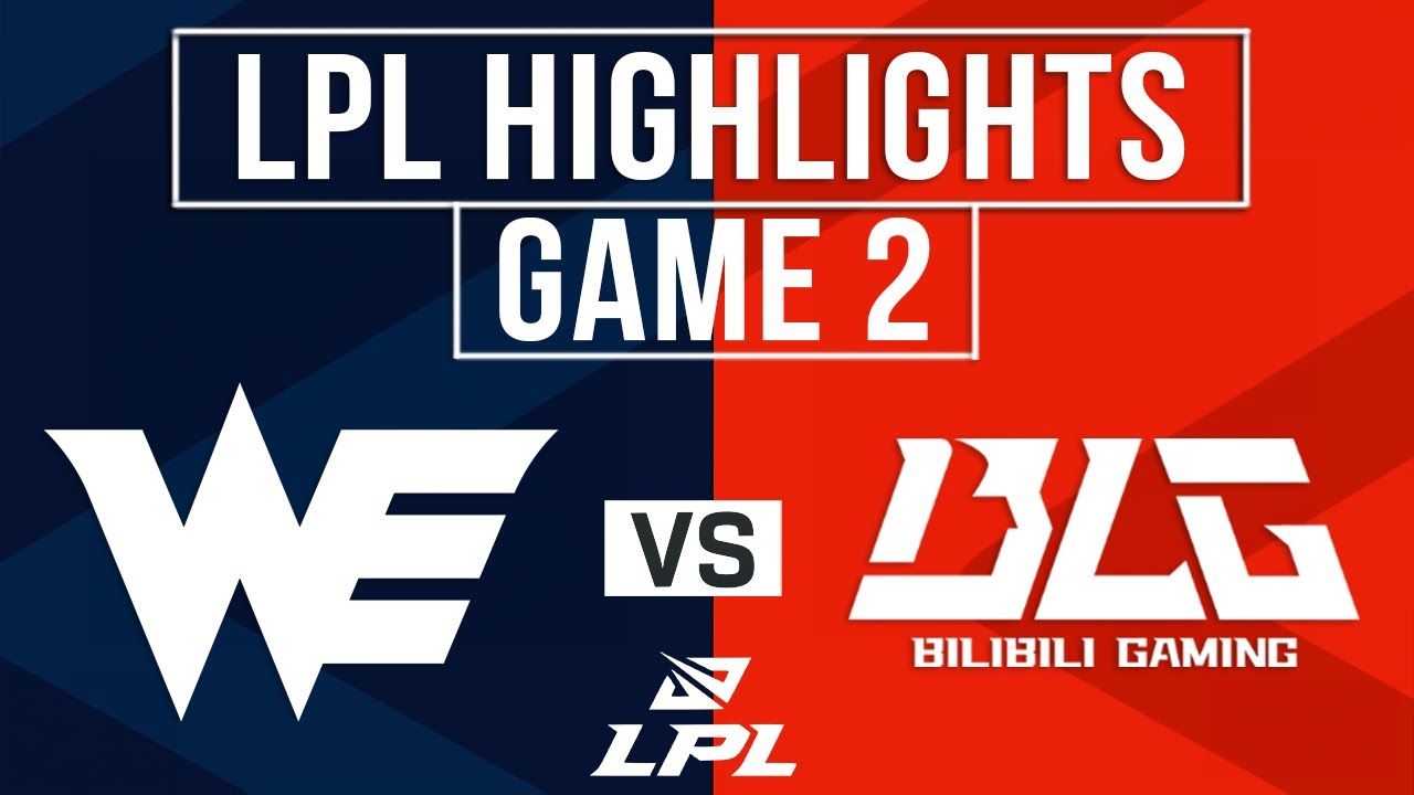 WE vs BLG Highlights Game 2 | LPL 2025 Split 3 | Team WE vs Bilibili Gaming - YouTube