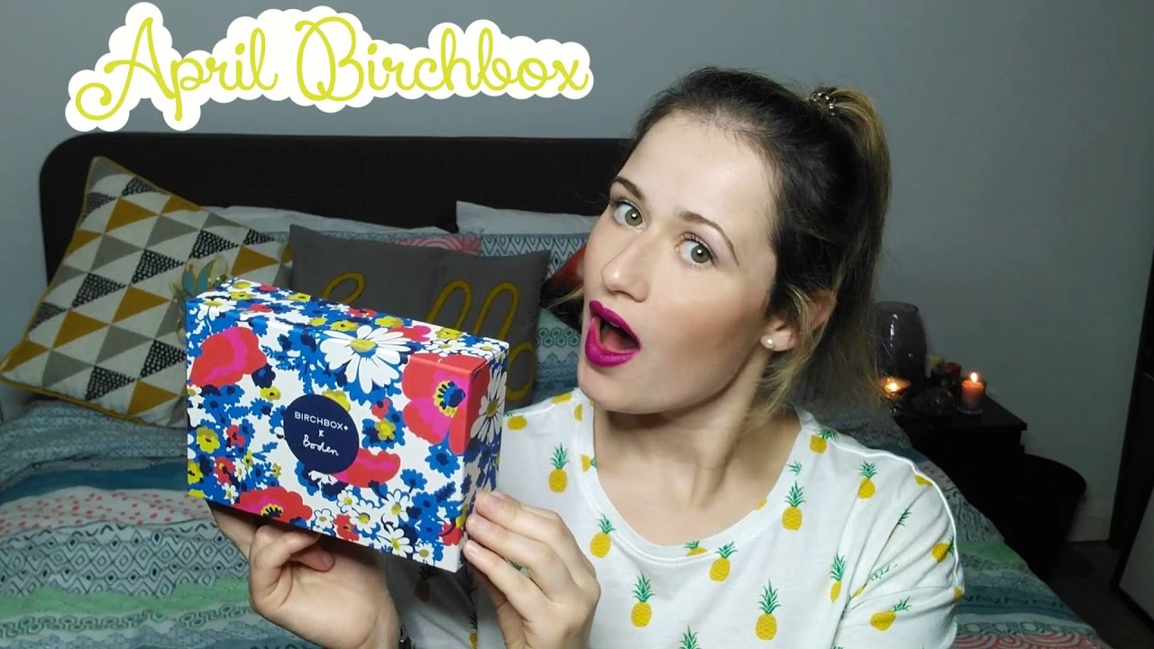 April Birchbox | Tashaly - YouTube